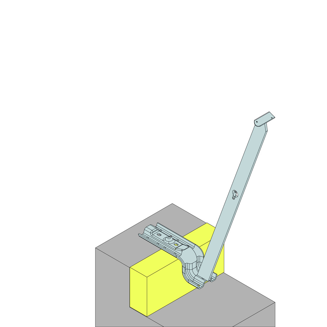 Garde-corps ACIER60 fixation sur platine Z250 - Garde-corps acier ...